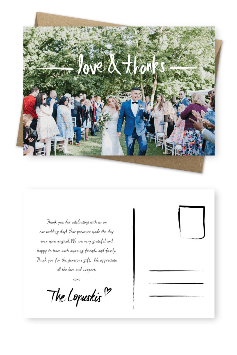 007 Wedding Present Thank You Note Template Ideas Card in Template For ...