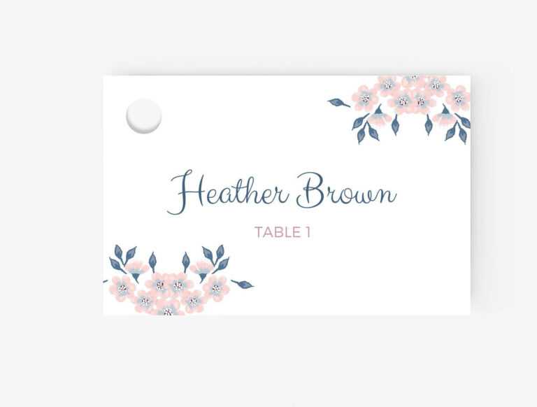 011 Place Cards Template Word Ideas Marvelous Name Table pertaining to ...