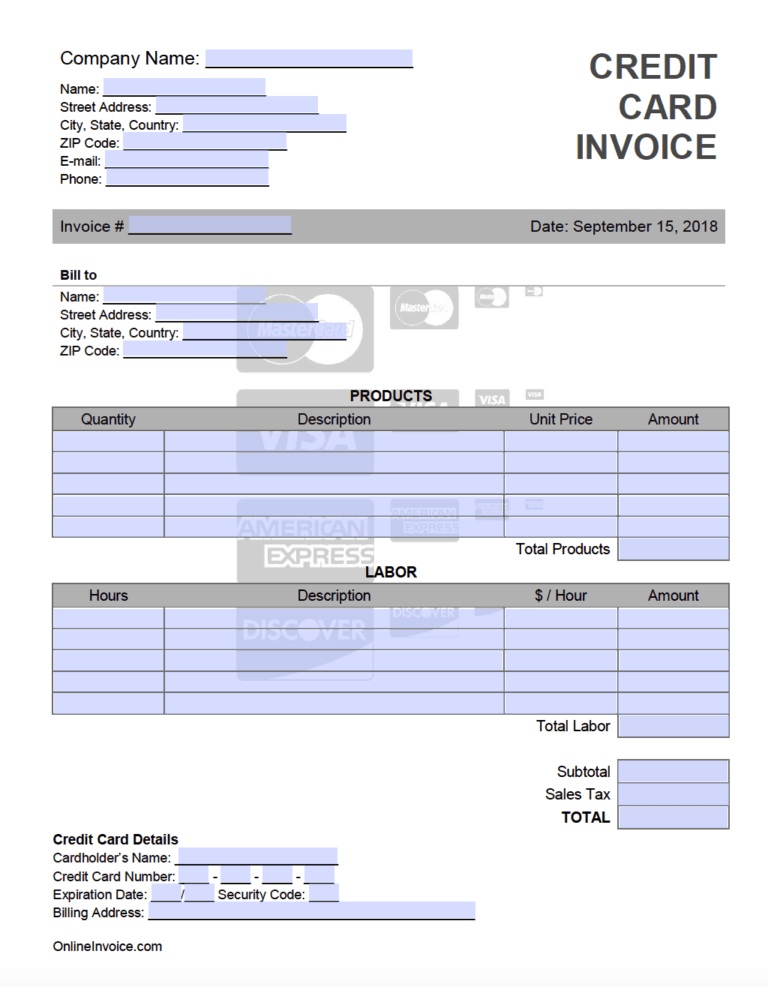 013 Template Ideas Credit Card Invoice Unusual Receipt Word pertaining ...