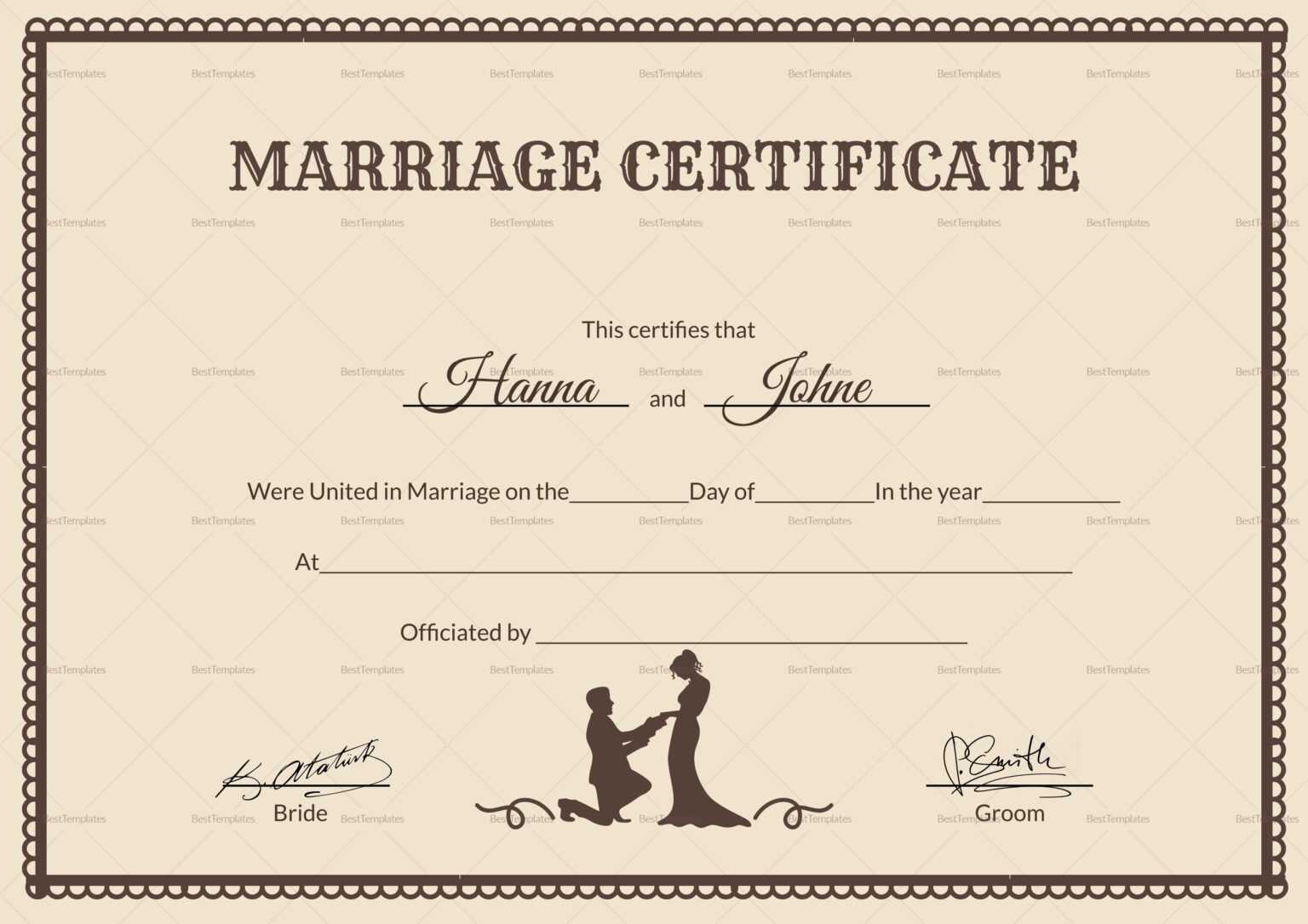 017 Template Ideas Marriage Certificate Beautiful Of For in Blank ... 017 Template Ideas Marriage Certificate Beautiful Of For in Blank ...