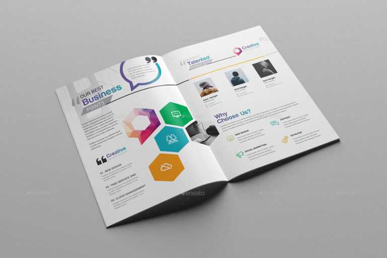 027 Fold Brochure Template Free Download Psd 02 Bifold Image With 