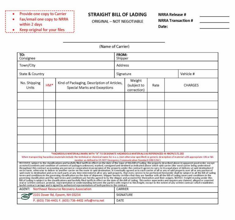 027 Template Ideas Fedex Freight Bol Form New Free Bill With Fedex 