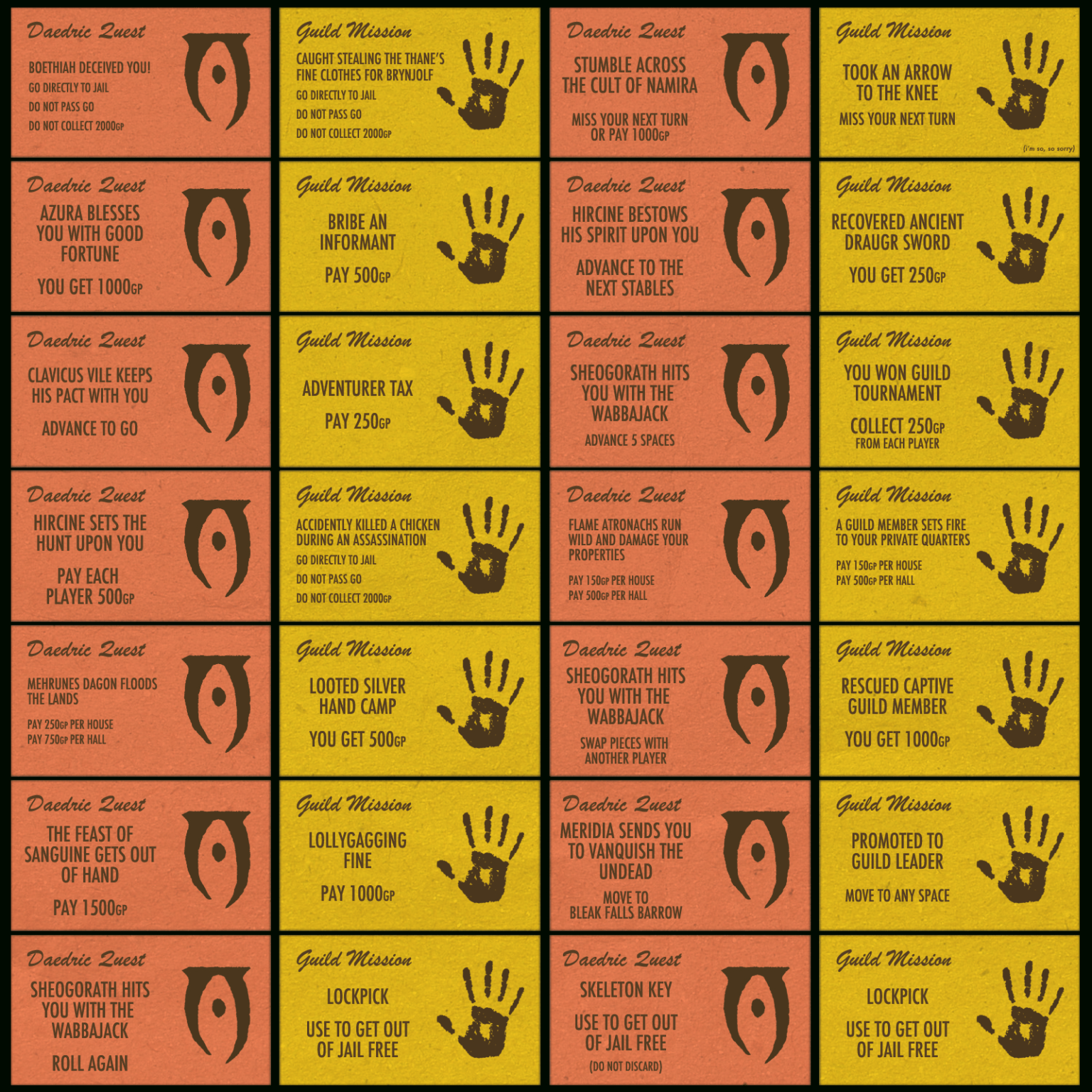 15 Best Photos Of Print Monopoly Chance Cards – Monopoly for Monopoly ...