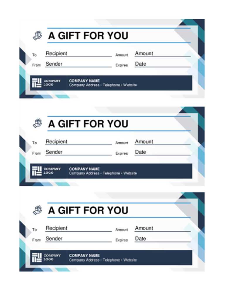 20 Best Free Business Gift Certificate Templates (Ms Word throughout ...