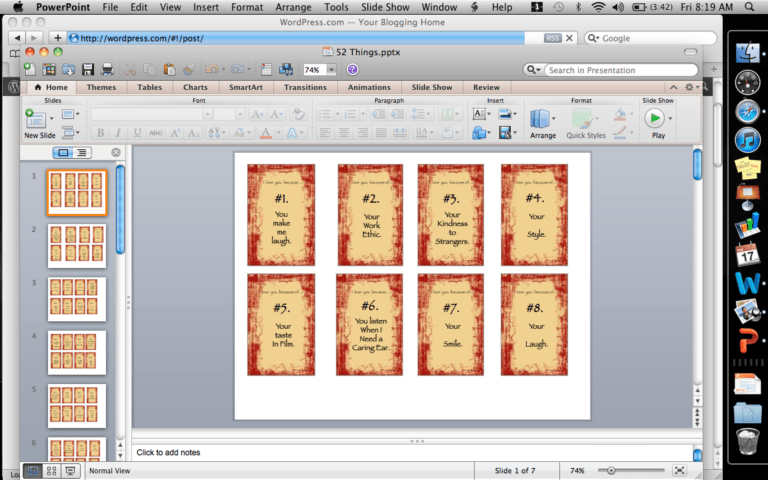 28 Images Of 52 Things Template | Vanscapital with regard to 52 Reasons ...