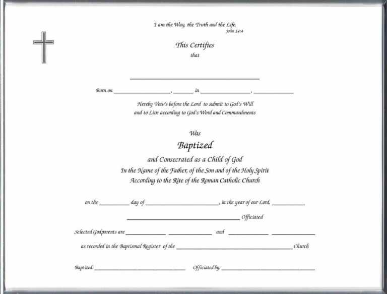 Baptism Certificate Template Pdf Carlynstudio Regarding Baptism 