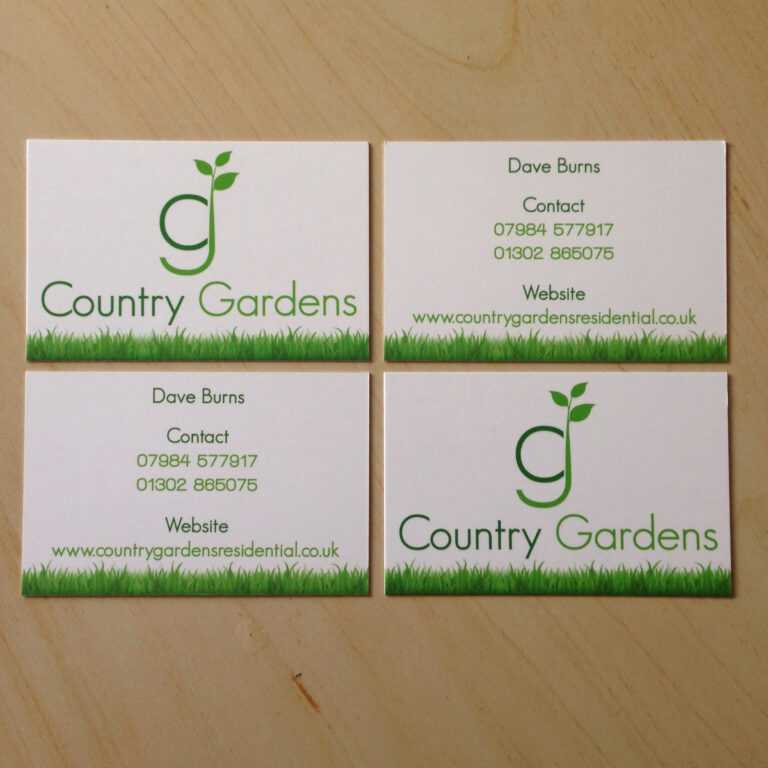 15+ Landscaping Business Card Templates – Word, Psd | Free throughout ...