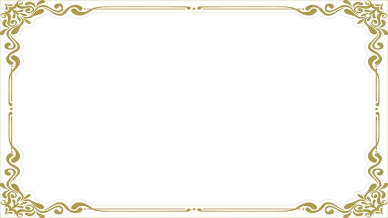 Certificate Frame Powerpoint Templates – Border & Frames for Powerpoint ...