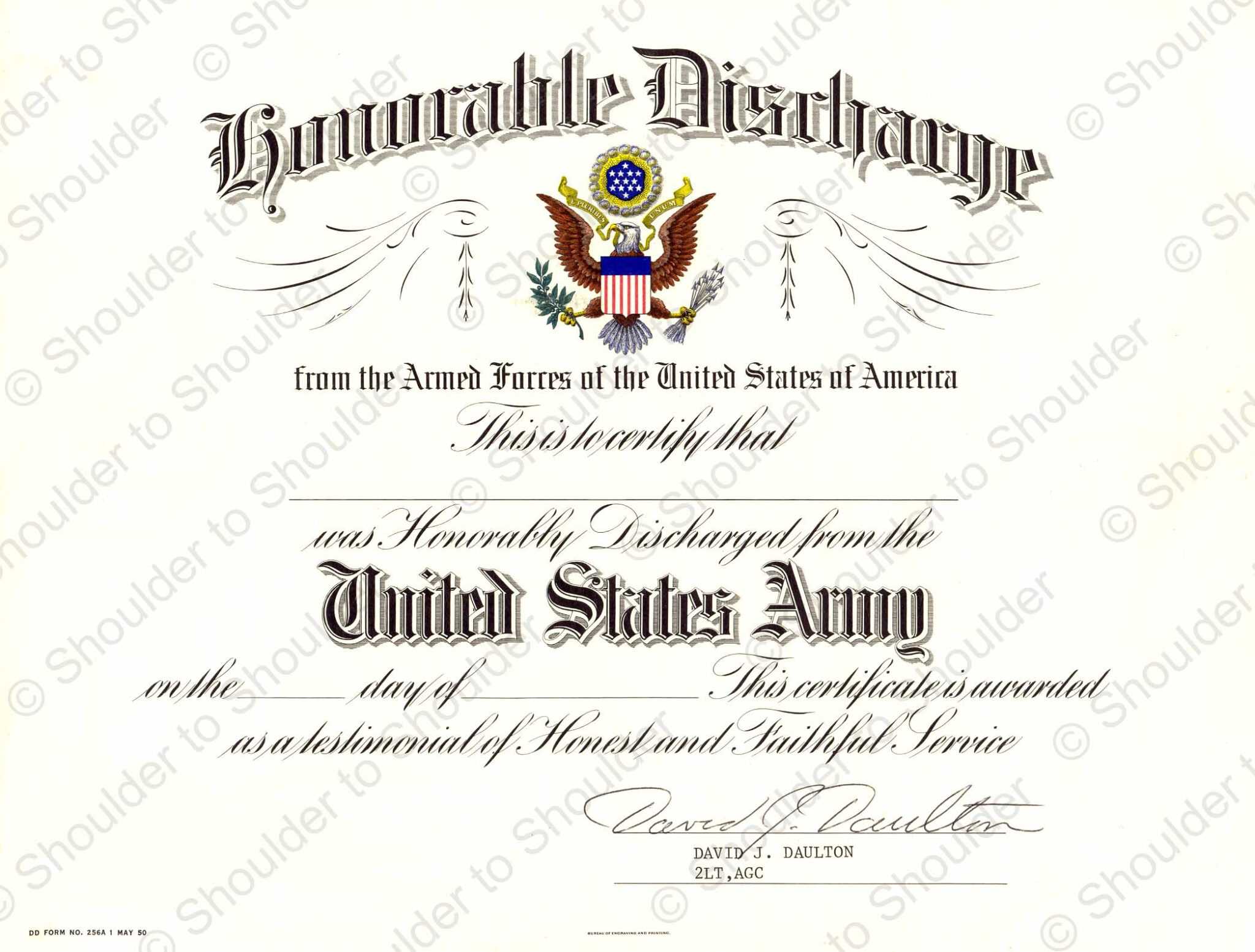 Certificate Of Achievement Army Form with Army Certificate Of ...