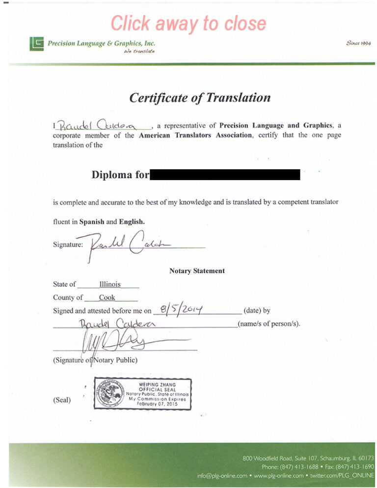 Certified Document Translation Services Birth Certificates With Regard 