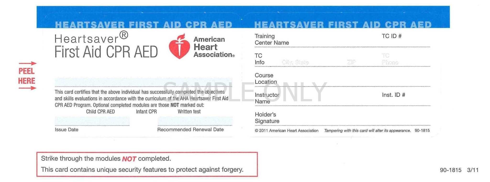 Cpr Card Template – Sample.gelorailmu.com