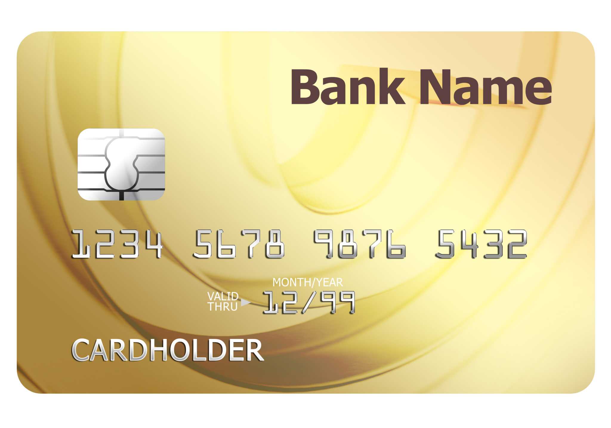 Credit Card Template | Psdgraphics within Credit Card Template For Kids ...