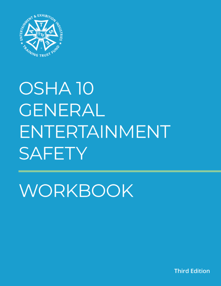 Curriculum Library — Iatse Entertainment And Exhibition throughout Osha ...