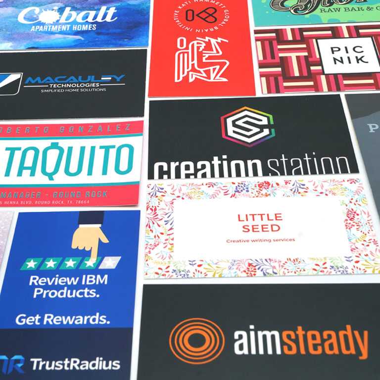 Custom Standard Business Cards Business Card Printing With Paul Allen Business Card Template