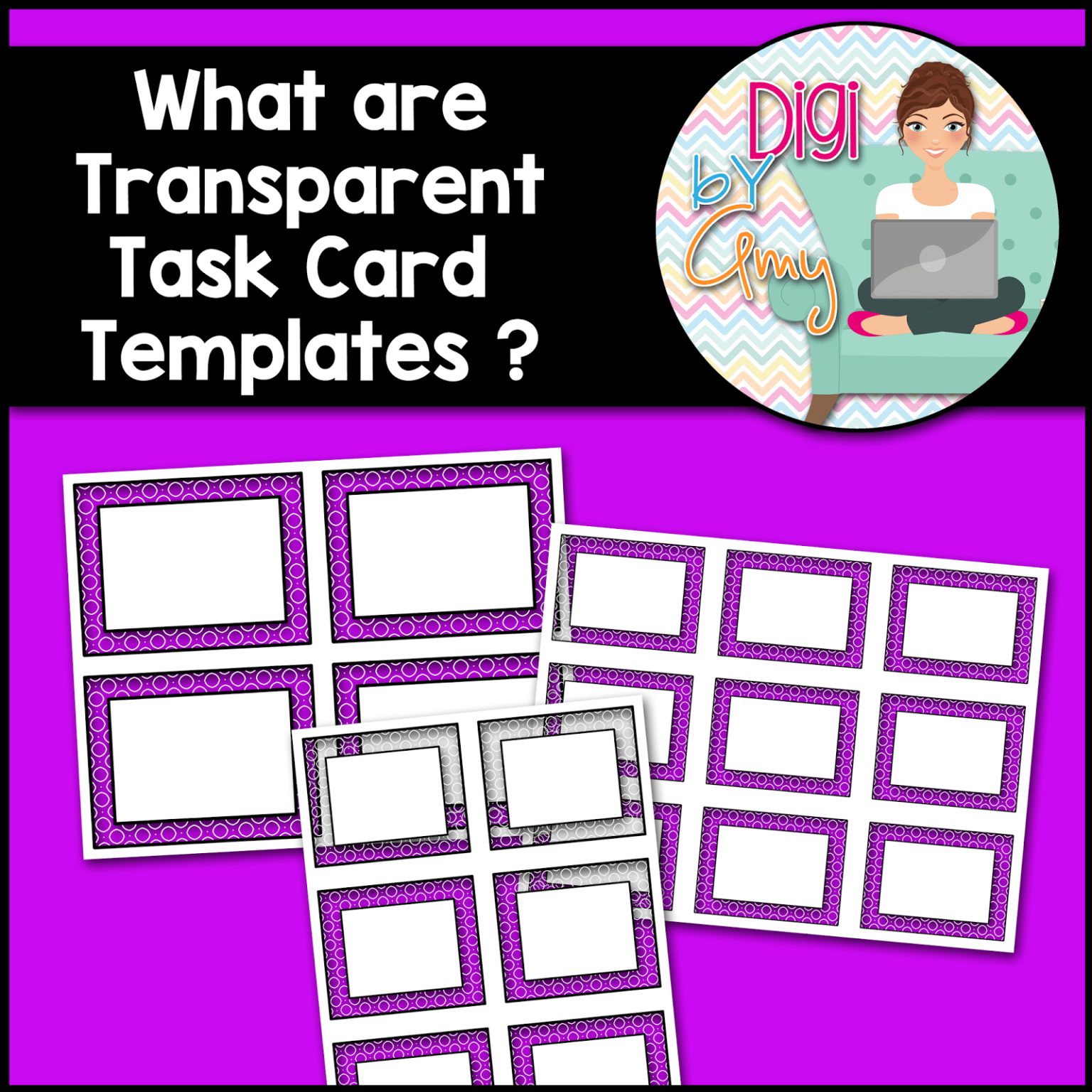 Digiamy: What Are Transparent Task Card Templates? within Task Card ...