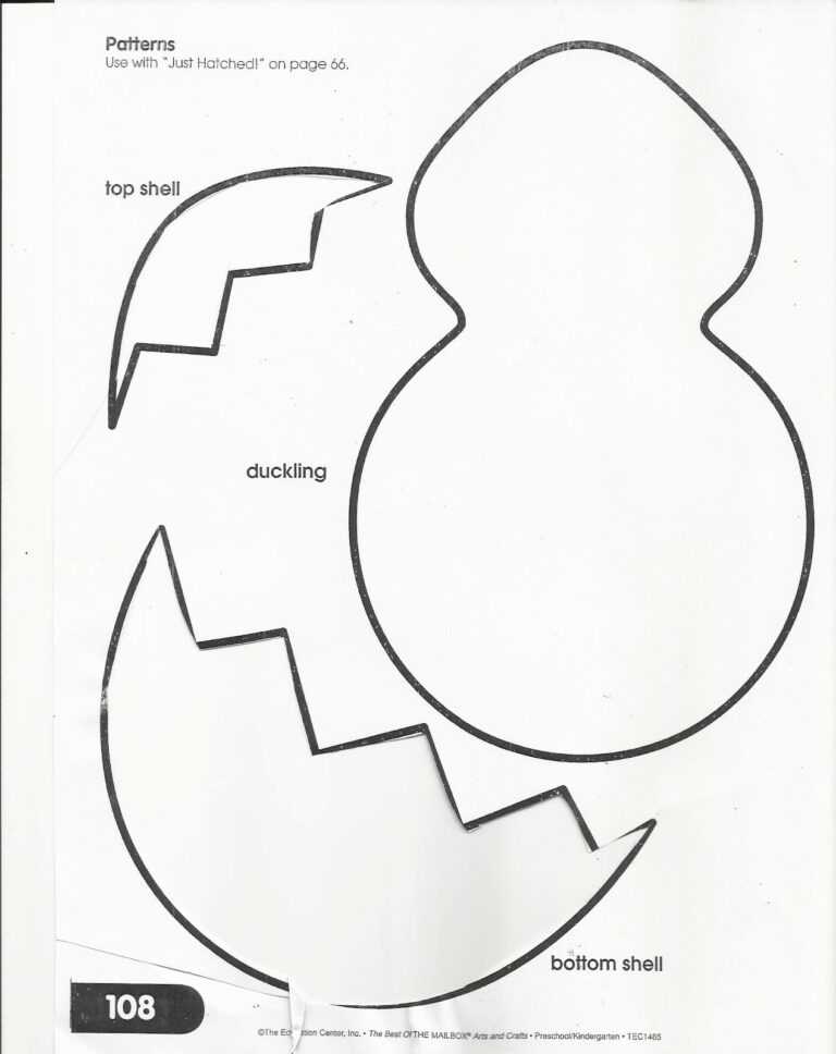 Easter Chick Card Template Easter Chick Template Printable inside ...