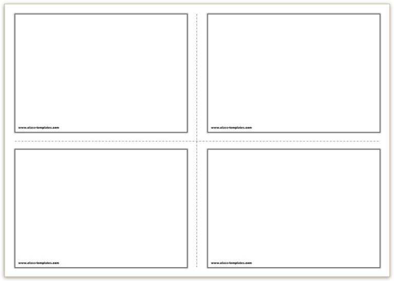 Free Printable Flash Cards Template intended for Free Printable Flash ...
