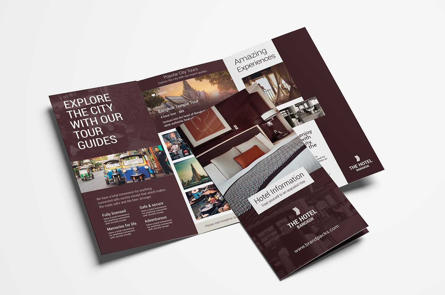Hotel Brochure Design Templates Great Sample Templates