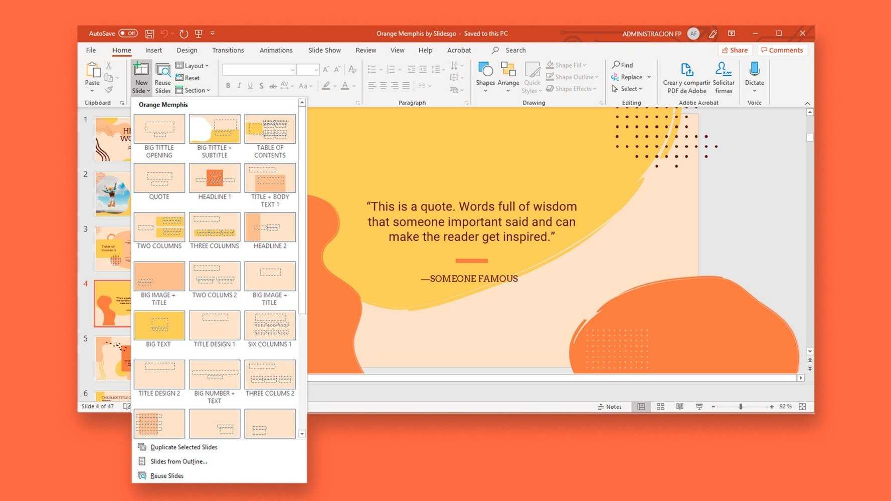 How To Change Powerpoint Template Gambaran