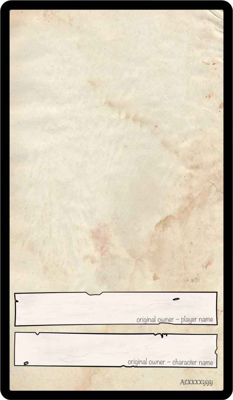 Magic Item Cards – Binary Adventures in Blank Magic Card Template ...