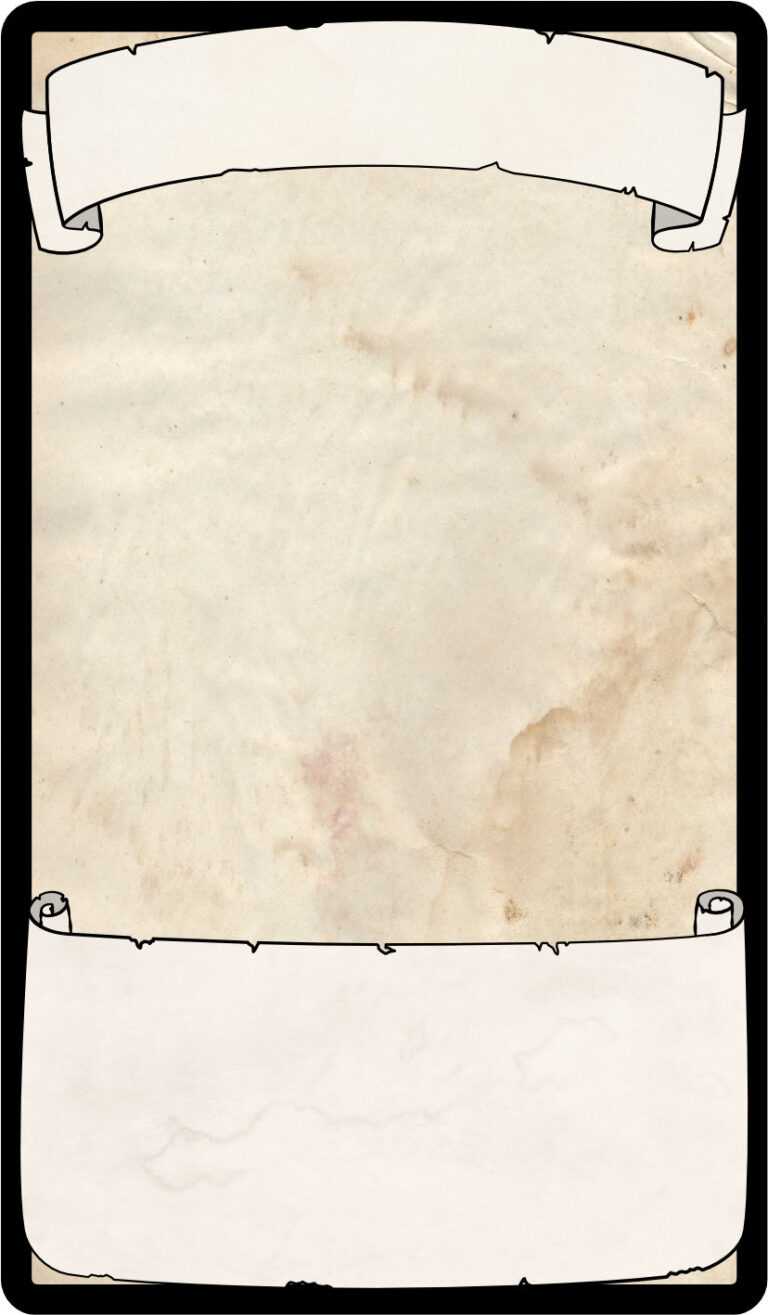 Blank Magic Card Template – Sample.gelorailmu.com