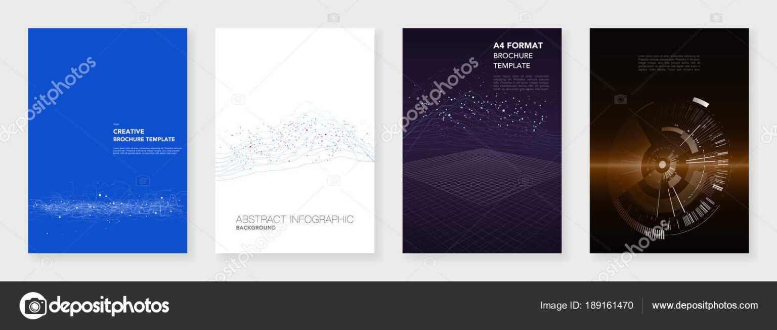 Minimal Brochure Templates. Big Data Visualization With inside ...
