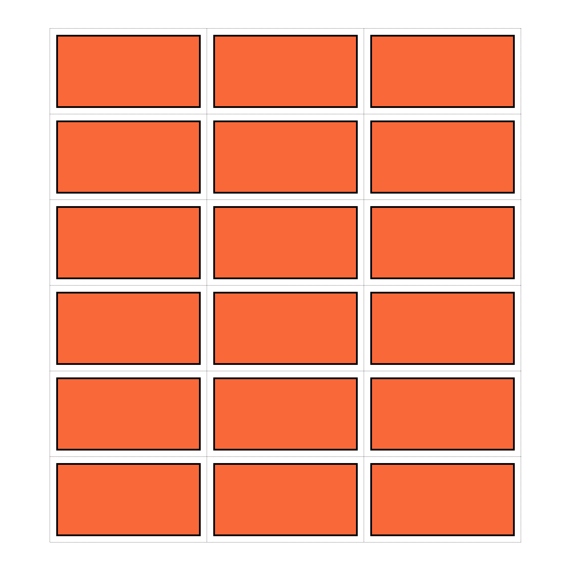 Chance Card Template
