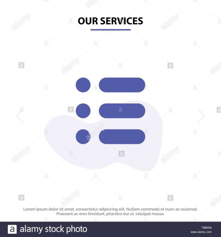 Our Services List, Task, Text, Write Solid Glyph Icon Web inside Task ...