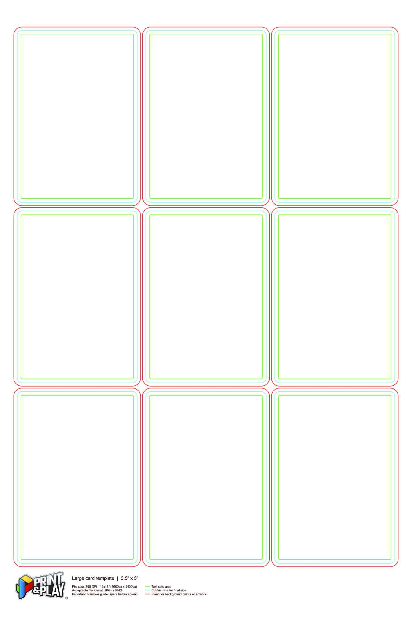 Playing Cards : Formatting & Templates – Print & Play throughout Custom ...