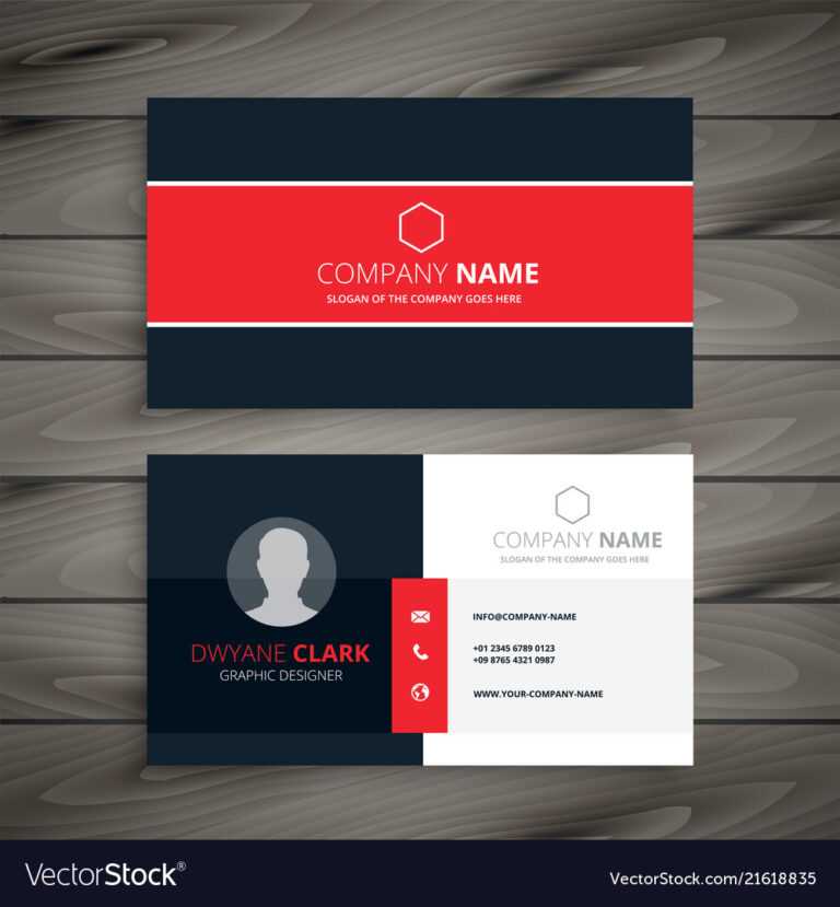 Professional Name Card Template – Sample.gelorailmu.com