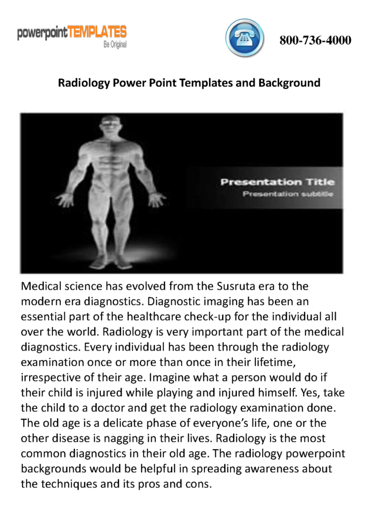 Radiology Powerpoint Templates And Background |Authorstream regarding ...