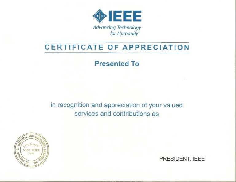 Recognition Products – Ieee Member And Geographic Activities pertaining ...