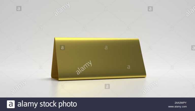 Reservation Concept. Table Tent Blank, Reserved Card Sign with Table ...