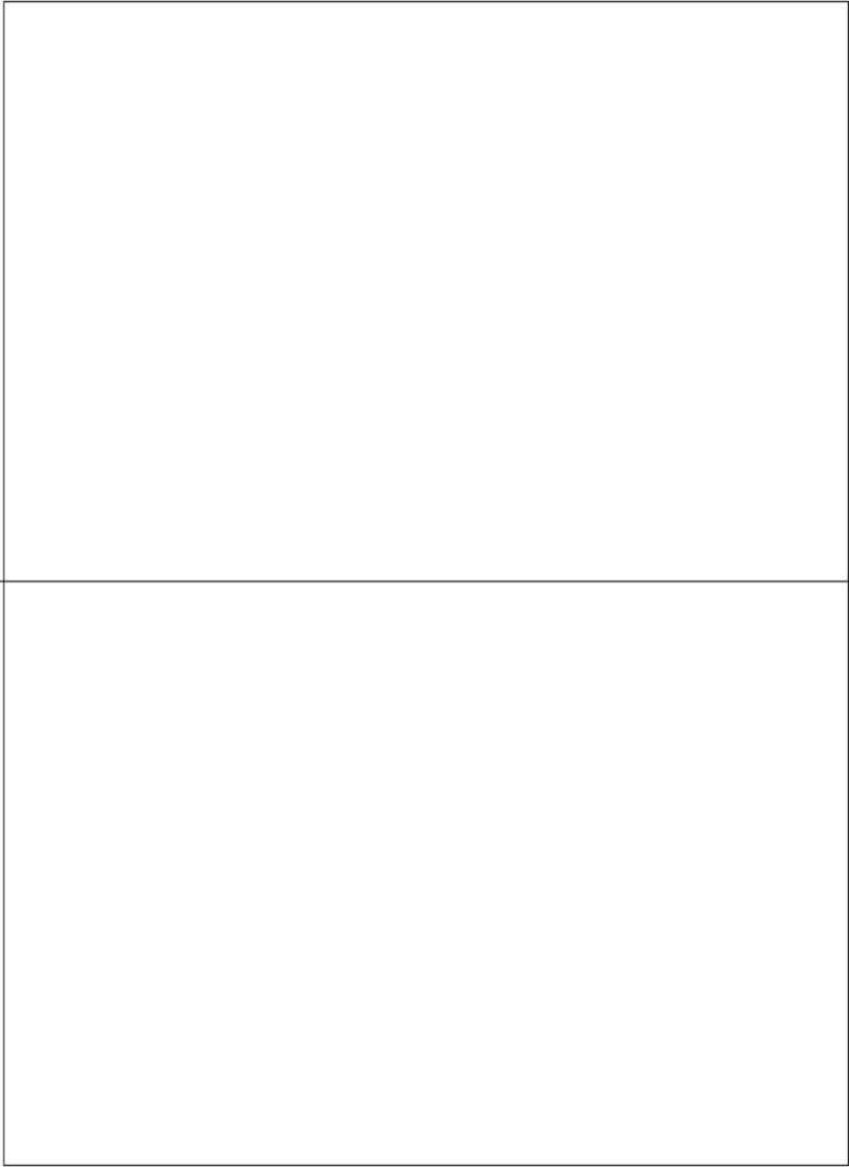 Half Fold Card Template – Sample.gelorailmu.com