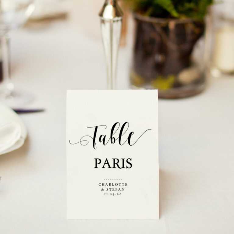 Printable Folded Place Cards Table Name Cards Template intended for ...