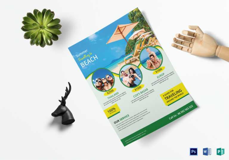 Travel Brochure Design – Tourism Company And Tourism pertaining to ...