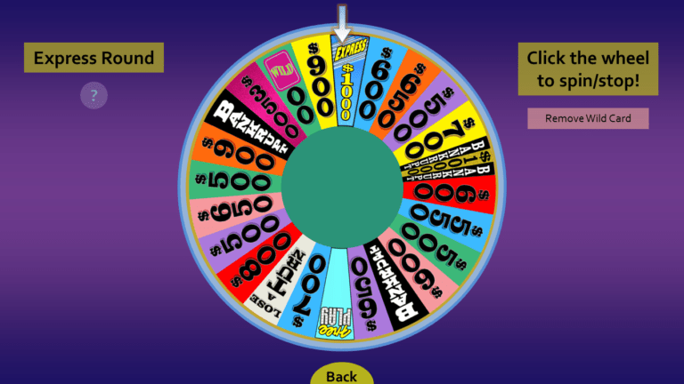 Wheel Of Fortune For Powerpoint – Gamestim with regard to Wheel Of ...